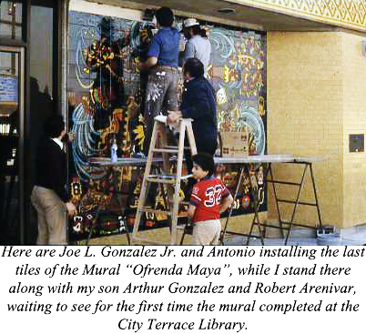 City Terrace Library, “Ofrenda Maya”